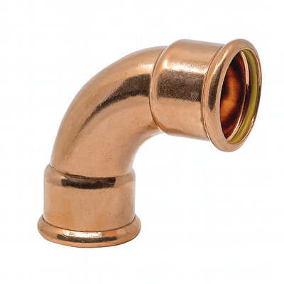 22mm 90 degrees Equal Elbow Press Gas Pipe Fitting - Direction Change Joint
