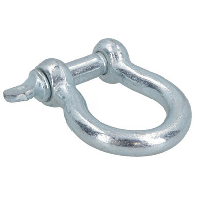 22mm Galvanised Bow Shackle Single Shackle Link Chandlery Boat Yacht