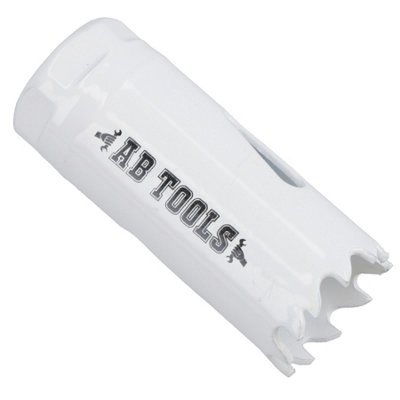 22mm HSS Hole Saw Bi-Metal Blade Cutter Drill Cuts Steel / Iron Eclipse ...