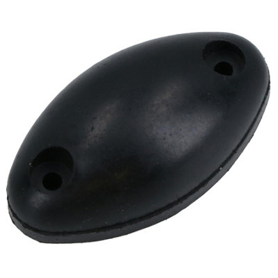 22mm Stand Off Oval Rubber Buffer Bumper Stop For Horse Box Trailers 1pc