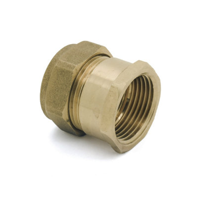 22mm Straight Brass Compression Fitting