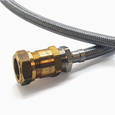 22mm Straight Brass Compression Fitting