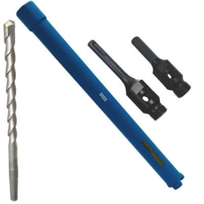 22mm x 300mm Long Diamond Core Drill Bit Set Includes SDS Adapter, Hex ...