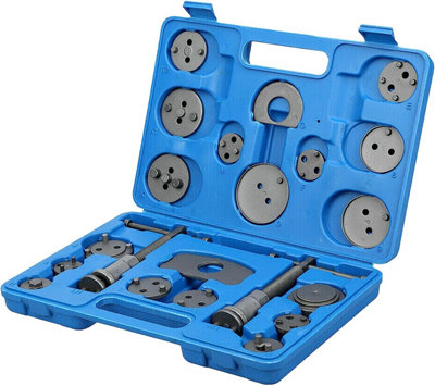 22pcs Universal Brake Caliper Piston Rewind Tool Kit Set | DIY at B&Q