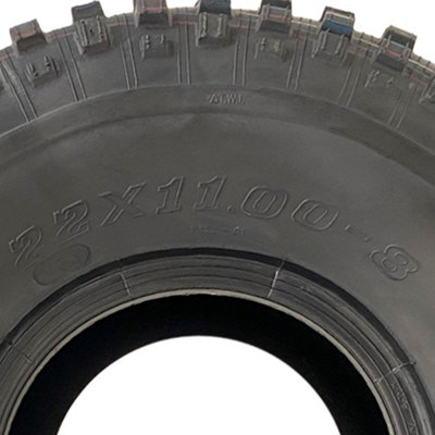22x11.00-8 Knobby ATV tyre, Quad trailer 22 11 8 tire 4 ply heavy duty ...