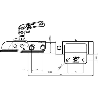 22x11.00-8 Twin Axle ATV Trailer Kit Wheels, Axles & Swivel Hitch ...