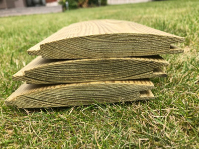 22x125 (19mm x 120mm) Loglap - 400m (89 x 4.5m lengths) - Tanalised ...