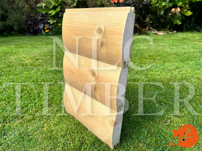 22x125 (19mm x 120mm) Loglap - 400m (89 x 4.5m lengths) - Tanalised ...