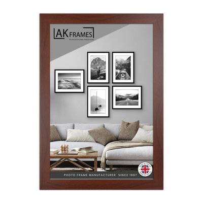 22x14" Rose Wood Poster Frame - Modern Picture Frame for Wall Art ...