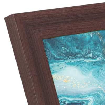 22x22" Rose Wood Poster Frame - Modern Picture Frame for Wall Art ...