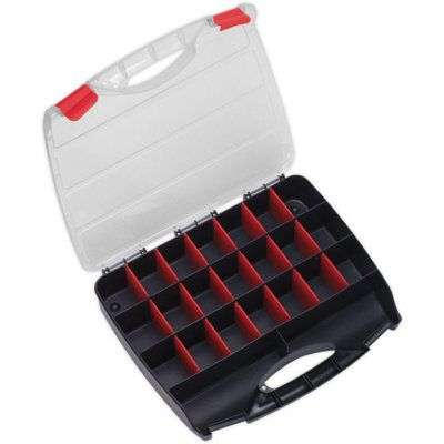 23 Compartment Parts Storage Case for Tools and Components