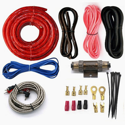 2300W 4 Gauge Amplifier Amp Wiring Kit for Edge Vibe Car Audio ...