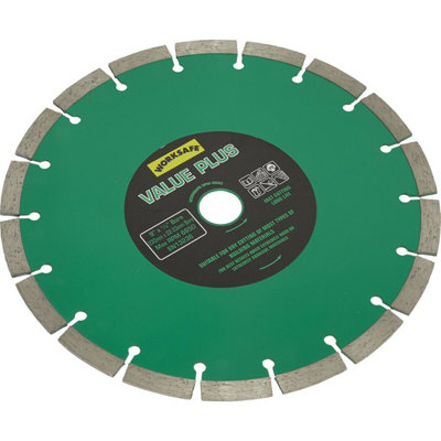 230mm Diamond Cutting Disc Blade - 22mm Bore - Long Lasting Brick ...