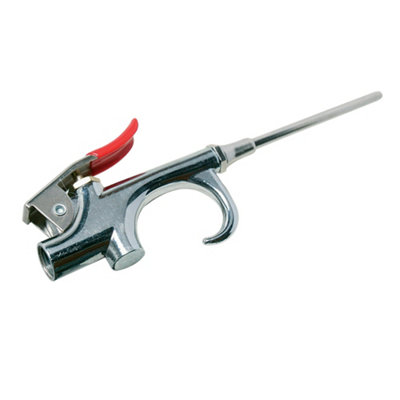 230mm Long Reach Air Blow Gun 1/4" Inch Bayonet Quick Connector | DIY ...