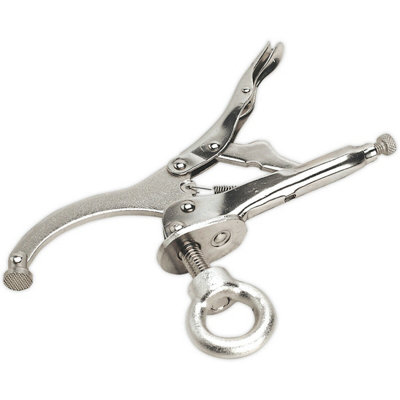 230mm Pillar Drill Clamp with Locking Mechanism for Secure Workholding