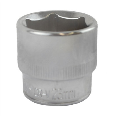 23mm 3/8" Drive Shallow Metric Socket Single Hex / 6 sided Bergen