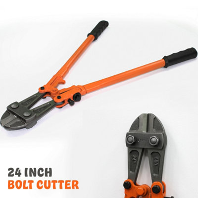 24" Cable Cutter For Carbon Steel Bolt Wire Bolt Cutter Heavy Duty Blade