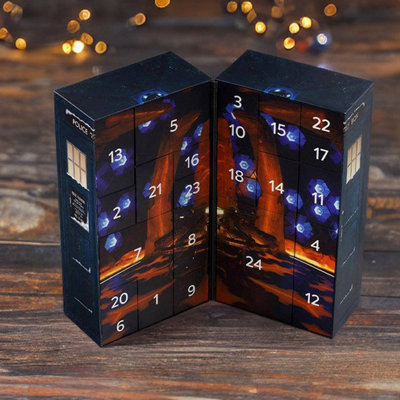 24 Days Dr Who Tardis Advent Calendar