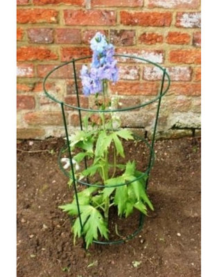 24 Inches Conical Rust (Pack of 4) - Steel - L25 x W18 x H60 cm - Bare ...