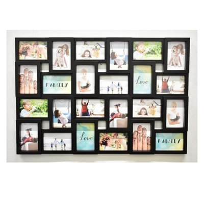 24 Multi Aperture Frame Photo Picture For 24 Photos Holds 6X4 Home Deco ...