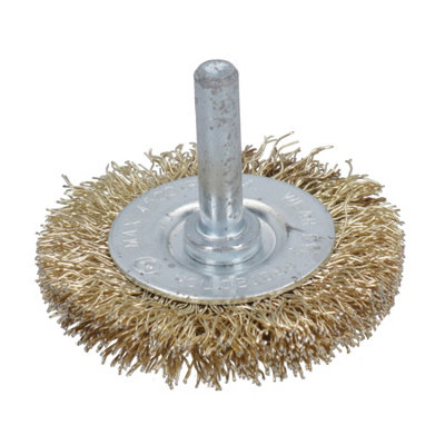 24 pc Steel Wire Metal Wheel / Rotary Cup Brush Crimped Set Rust Paint ...