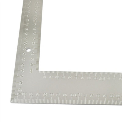 24" x 16" Aluminium Set Speed Square Rafter Metric Imperial Roofing Rule