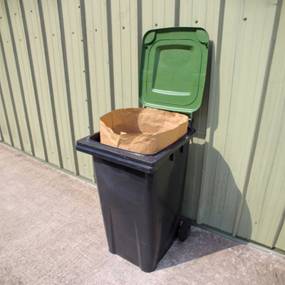 240L EcoSack Paper Compostable Kerbside Caddy Liners - 20 Bags