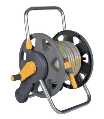2431 Hozelock 2 in 1 Assembled Reel+25m M/P+ fittings/nozzle 2431 ...