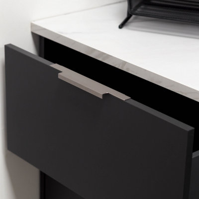 246mm Brushed Nickel Miami Trim | DIY at B&Q