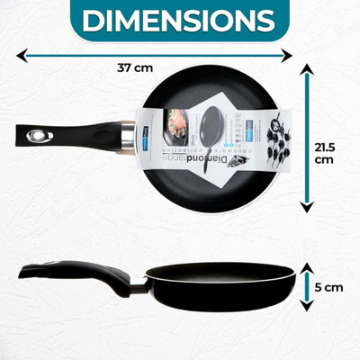 24cm Non-Stick Fry & Omelette Pan - Induction & All Hob Compatible