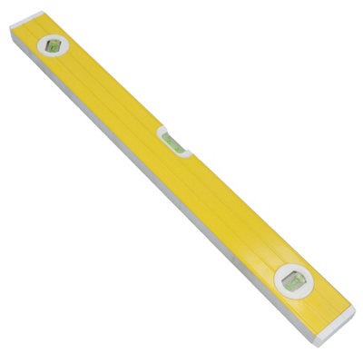 24in Cast Builders Level Scaffold Tools Spirit Level Ribbed Box Section