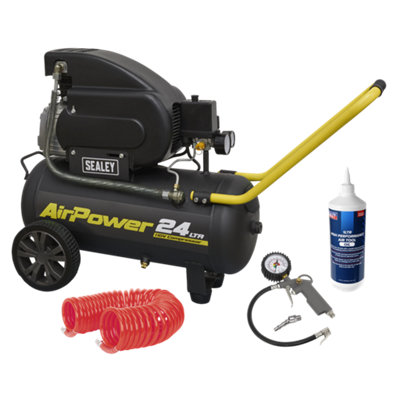24L Direct Drive Air Compressor Combo 2hp 110V
