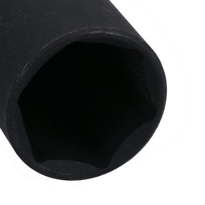 24mm 1/2" Drive Double deep Metric Impacted Impact Socket Single Hex 6 ...