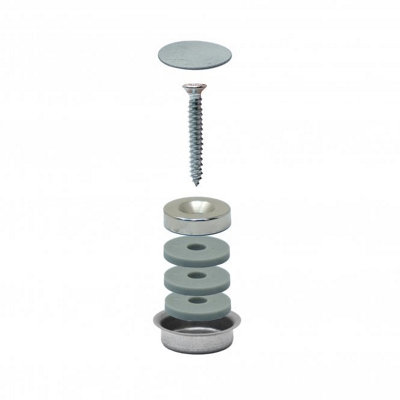 24mm Magnetic Concealed Catch - Neodymium Magnets & Stainless Steel for ...