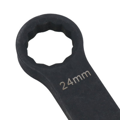 24mm Metric Box End Wrench Slogging Striking Spanner Impact 12 Point 3 ...