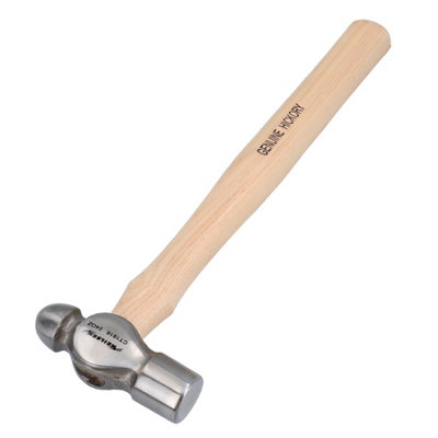 24oz Genuine Wooden Hickory Handle Ball Pin Hammer Ball Pein