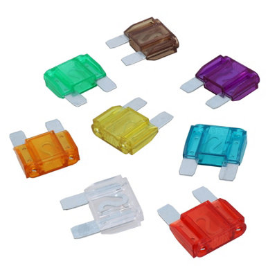 24pc Max large Blade Fuse Assortment Set 20 - 100A Automotive Fuses ...