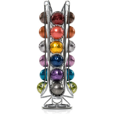 24pc Vertuo Coffee Pod Holder Revolving | DIY at B&Q
