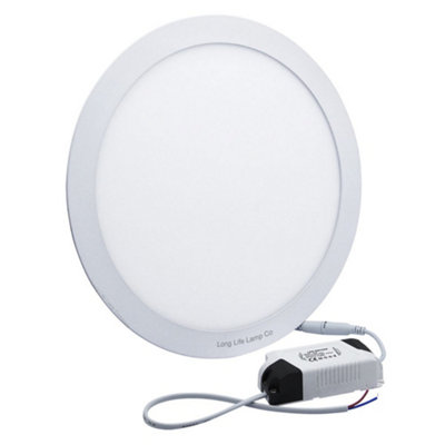 24w LED Round Recessed Ceiling Light Panel 7000K Cool White
