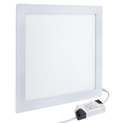 24w Recessed Ceiling LED Square Panel 6500K Cool White
