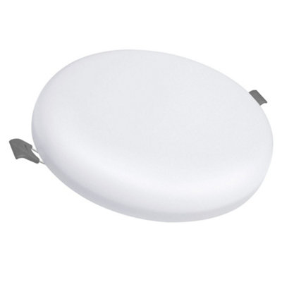 24w Round LED Panel Light Recessed with Edge Lit 6500k 24RCWA