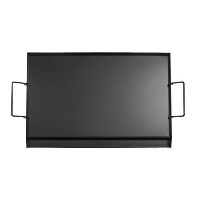24x16 in Carbon Steel Flat Griddle Pan for BBQ and Cooking