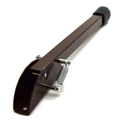 25 cm / 10 in Brown Kick Down Door Stop - Keep The Door Stay Open for ...