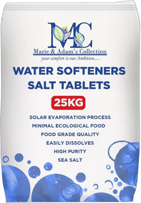 25 Kg Salt Tablets Water Softener Food Grade Compatible to All Water ...