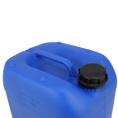 25 Litre Stackable Plastic Jerry Can - Blue