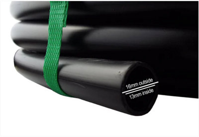 25 Meters Irrigation Tube Pipe - 13mm/16mm Black - Designed to Elevate ...