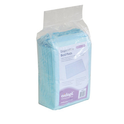 25 Pack Waterproof Disposable Bed Pads for Ultimate Chair and Bed ...