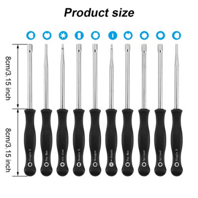 25 Piece Carburettor Adjustment Tool Kit - Precision Screwdriver Set ...