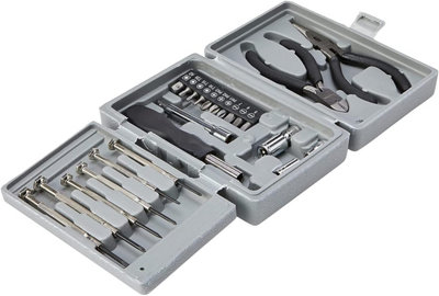 25 Piece Mini Tool Kit Set with Pliers, Side Cutters. Precision ...