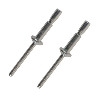 25 x Monobolt Structural Rivets Dome headed 6.4 x 20mm Blind Rivet ...